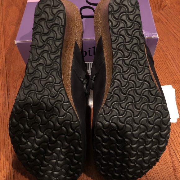 Birkenstock | Shoes | Birkenstock Dana Black Oiled Leather Clogs New ...